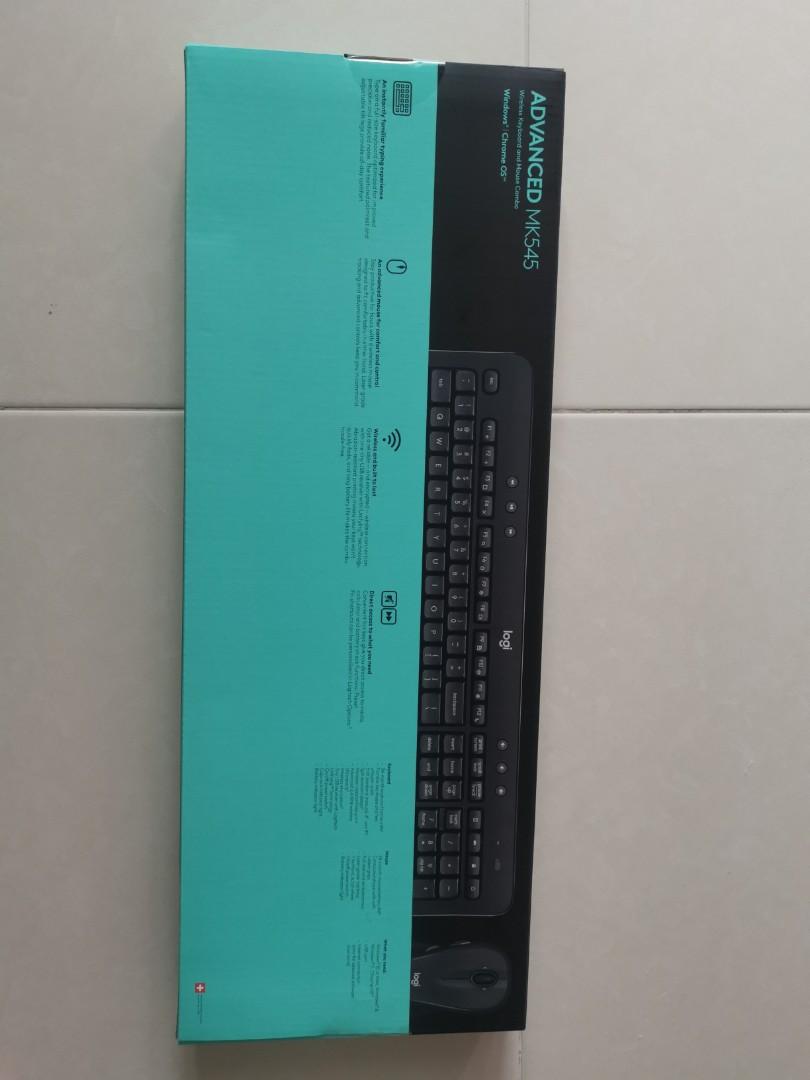 Logitech Advanced MK545 Keyboard/Mouse set, Computers & Tech, Parts & Accessories, Computer ...
