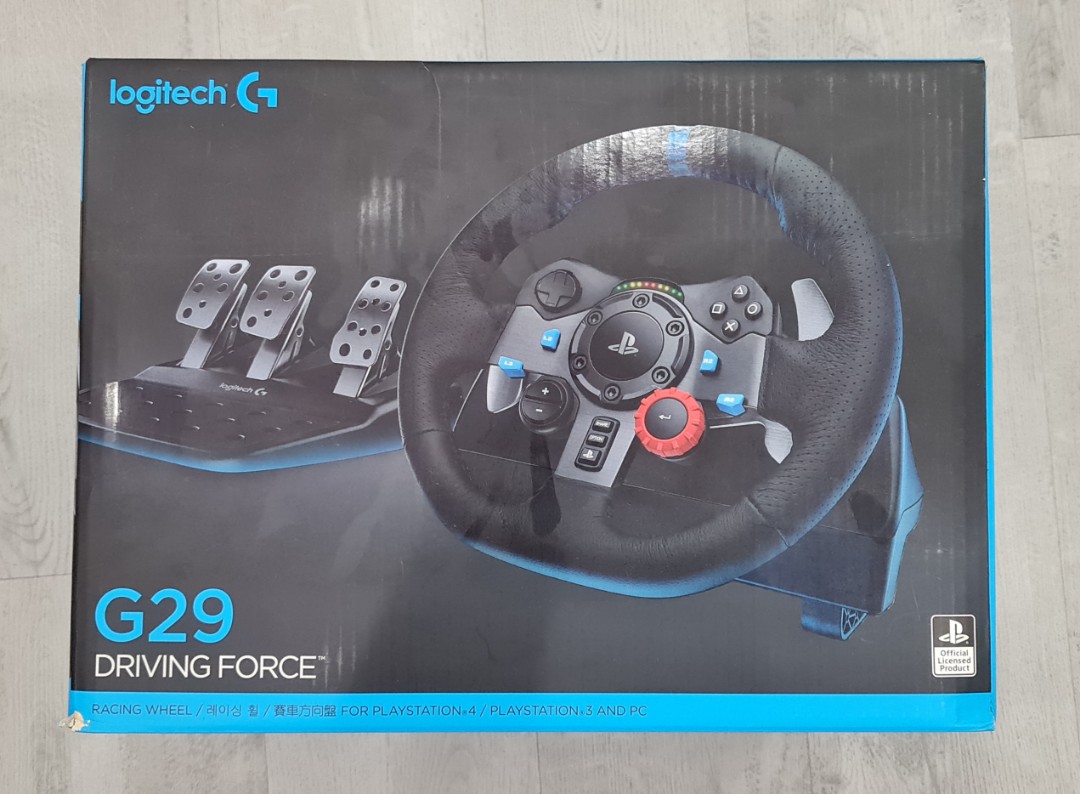 logitech G29 Racing wheel set, Video Gaming, Gaming Accessories ...