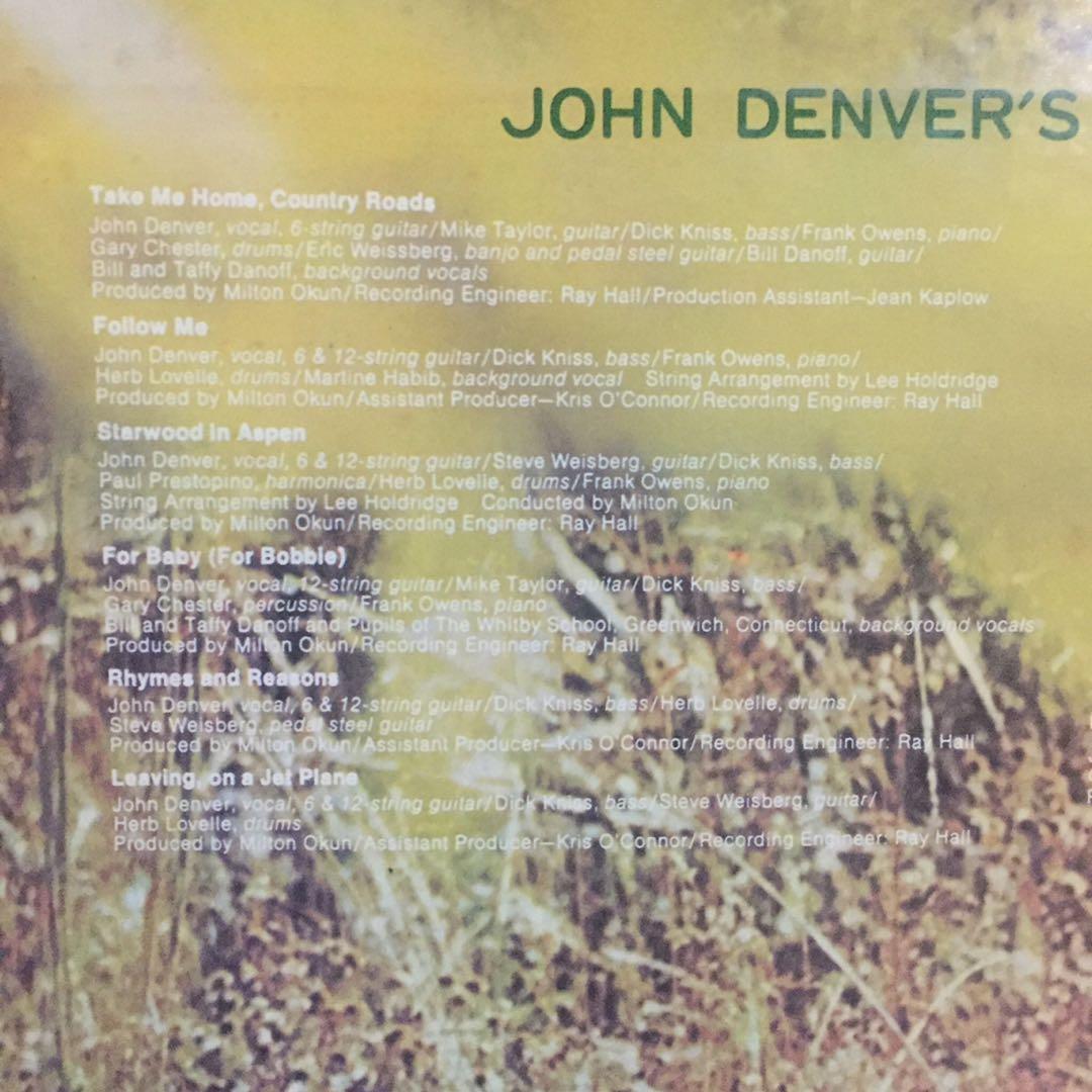 Lp - John Denver (Greatest Hits), Hobbies & Toys, Music & Media, CDs ...