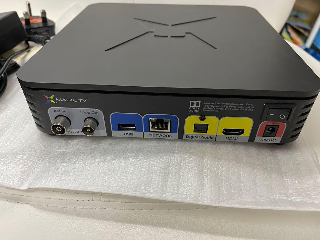 Magic TV MTV9000 4K 機頂盒, 家庭電器, 電視 & 其他娛樂, 電視組件及配件 - Carousell