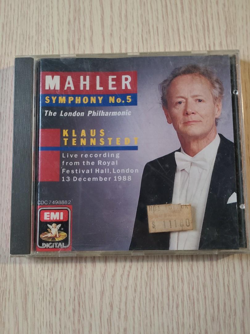 Mahler Symphony no.5 Klaus Tennstedt CD, 興趣及遊戲, 音樂、樂器 & 配件, 音樂與媒體 - CD 及 DVD - Carousell
