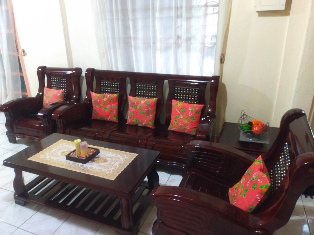 Malaysian Sala set complete, Furniture & Home Living, Furniture, Sofas ...