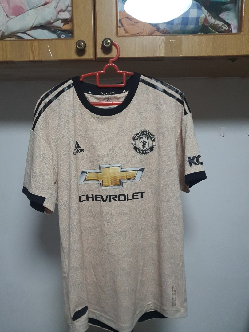 Manchester United 2019-2020 jersey .Player version., Men's Fashion ...