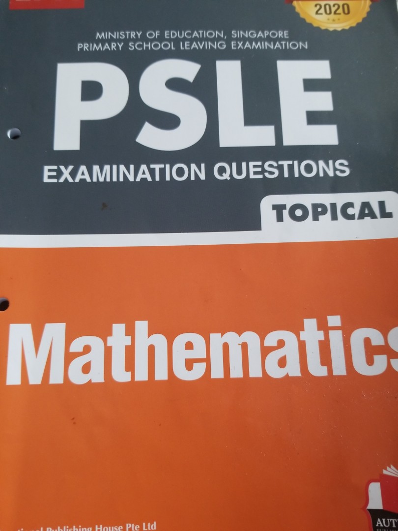 MATHS PSLE TROPICAL, Hobbies & Toys, Books & Magazines, Assessment ...