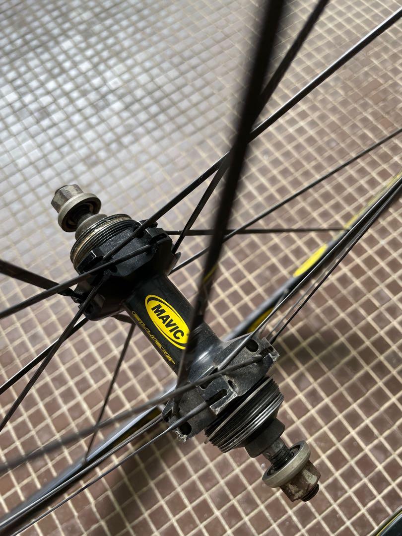 MAVIC Ellipse Track Fixie Single Speed wheelset, Sports Equipment ...