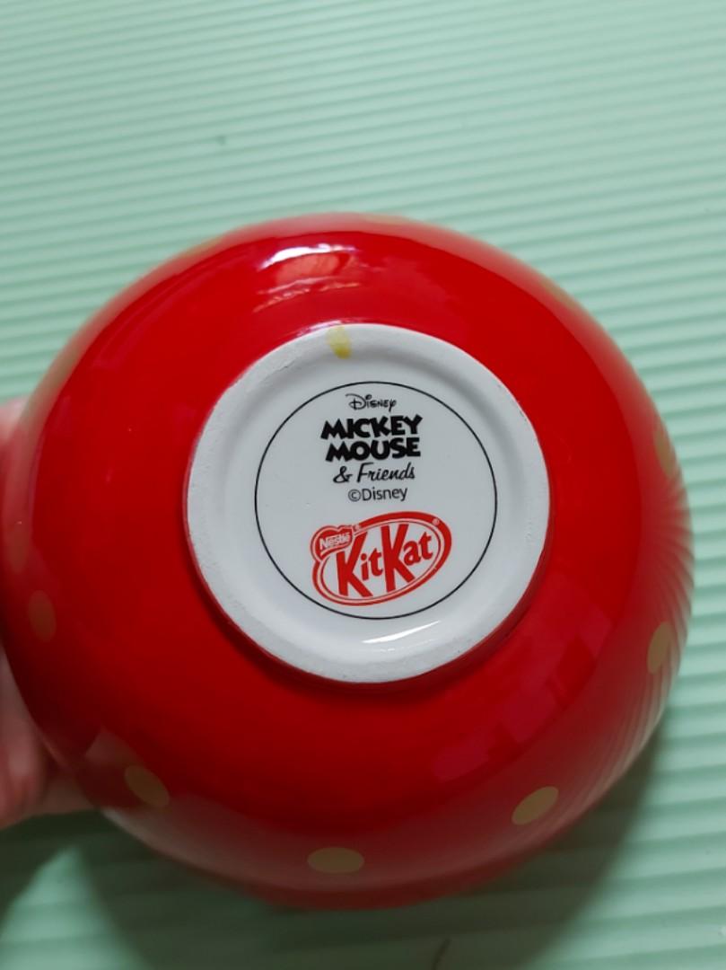 Mickey Mouse x Kit Kat Bowl (Mickey), 傢俬＆家居, 廚具和餐具, 其他廚具和餐具 - Carousell