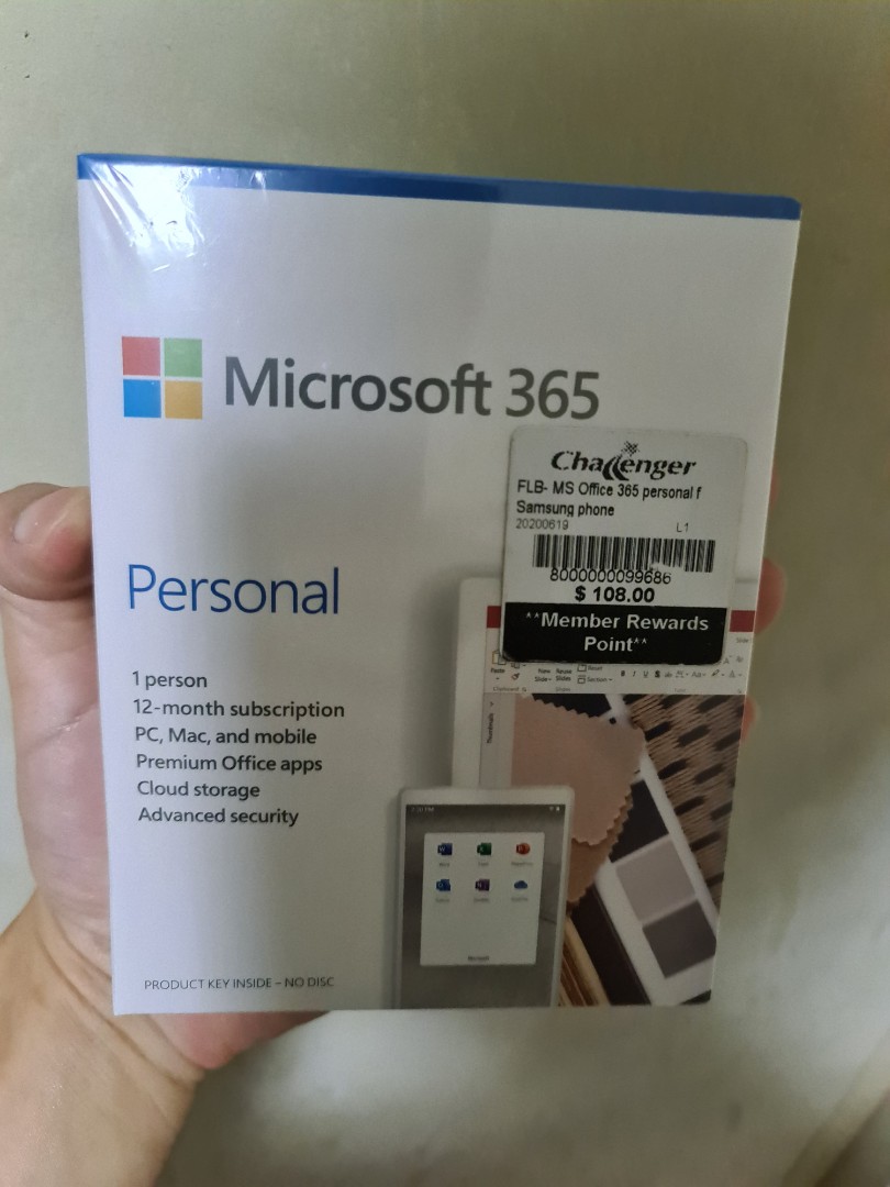 Microsoft 365 One Year Subscription, Computers & Tech, Office ...