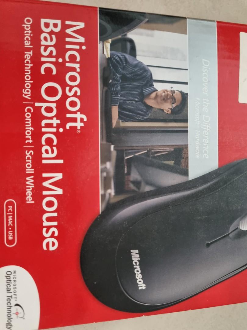 Microsoft optical mouse, Computers & Tech, Parts & Accessories, Mouse ...