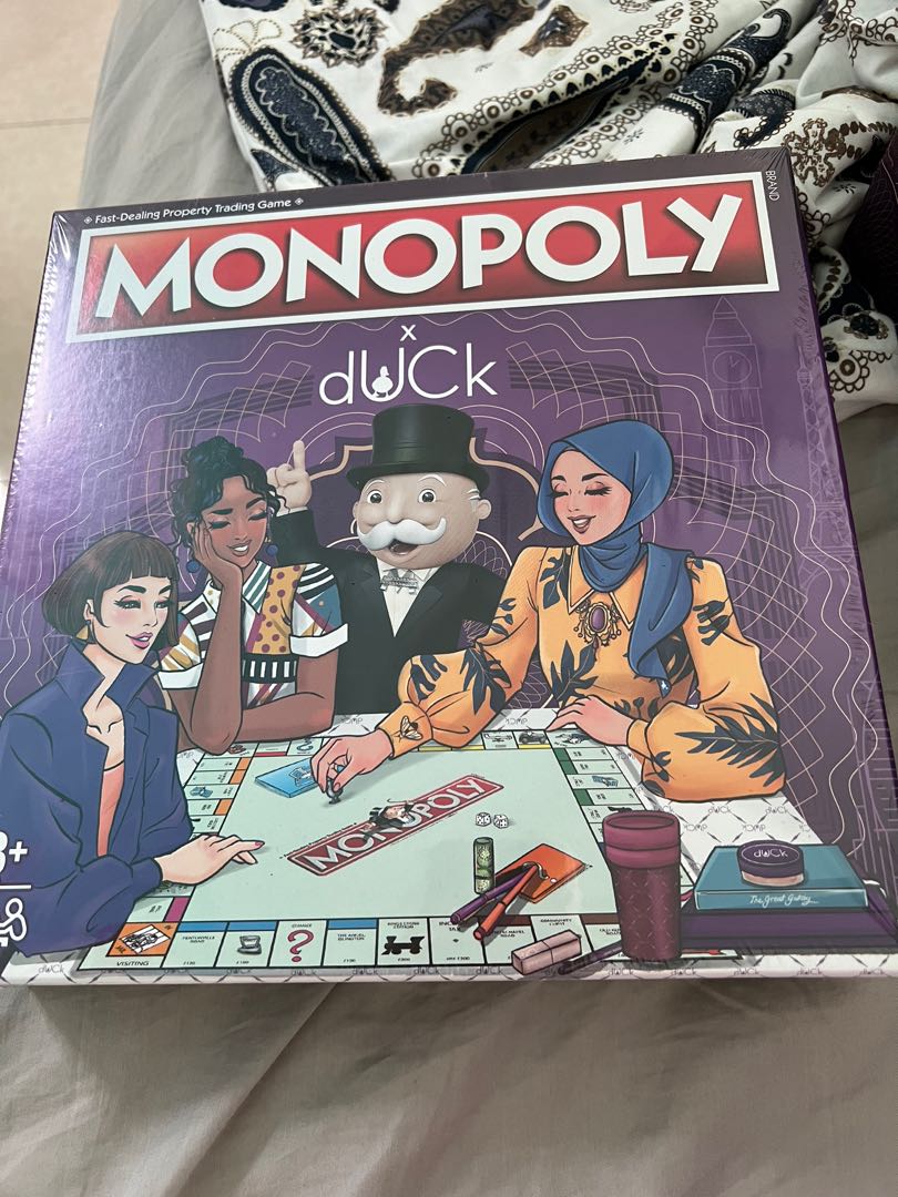 Monopoly x dUCk - Board Game, Hobbies & Toys, Toys & Games on Carousell