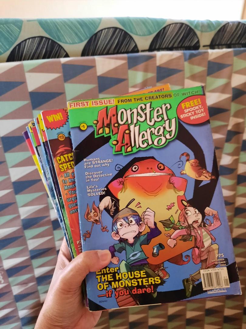 MONSTER ALLERGY COMICS, Hobbies & Toys, Books & Magazines, Comics ...
