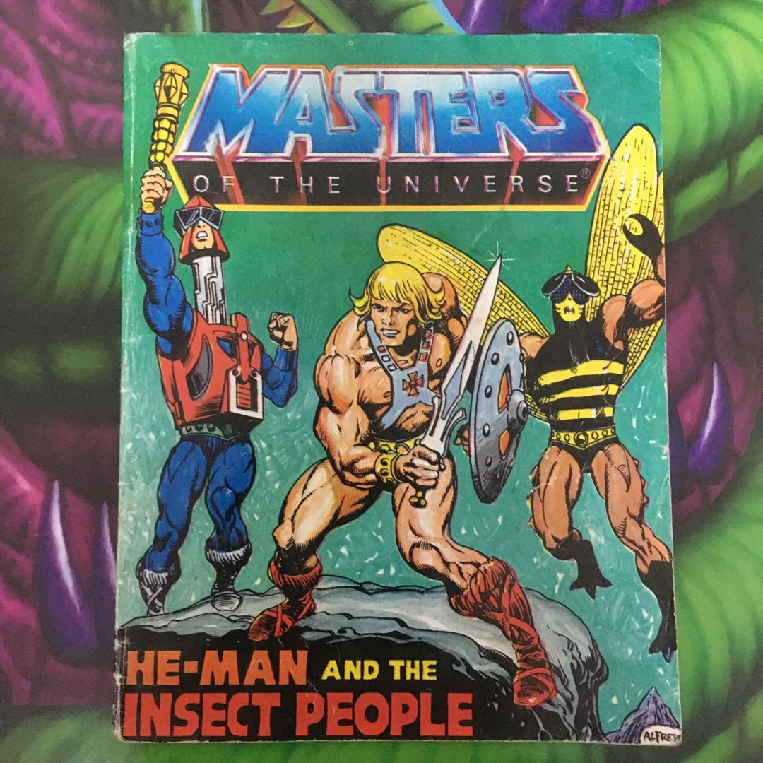 MOTU MINI-COMIC HE-MAN & THE INSECT PEOPLE (1983), Hobbies & Toys ...