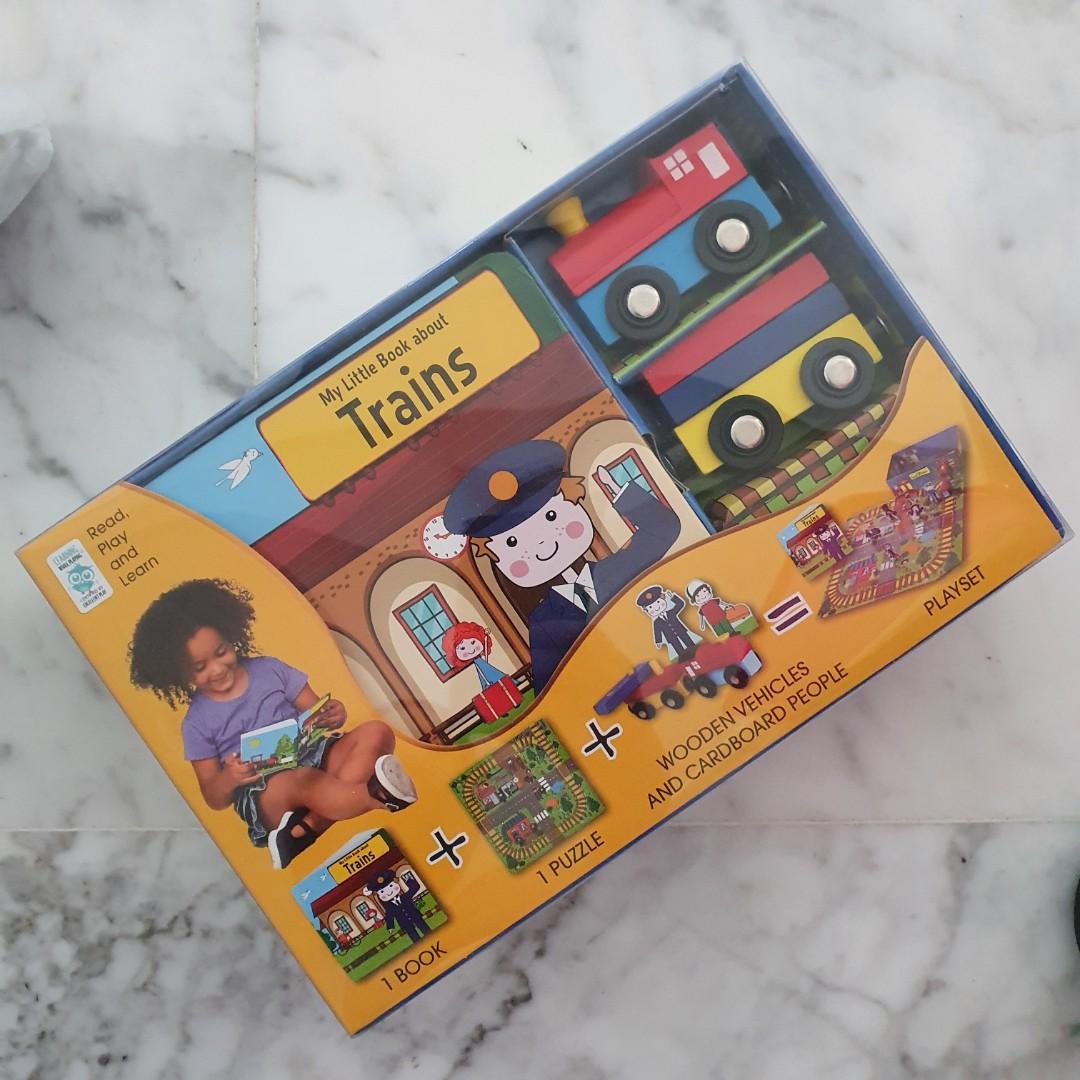 MY LITTLE TRAIN STATION My Little Book about trains, Babies & Kids ...