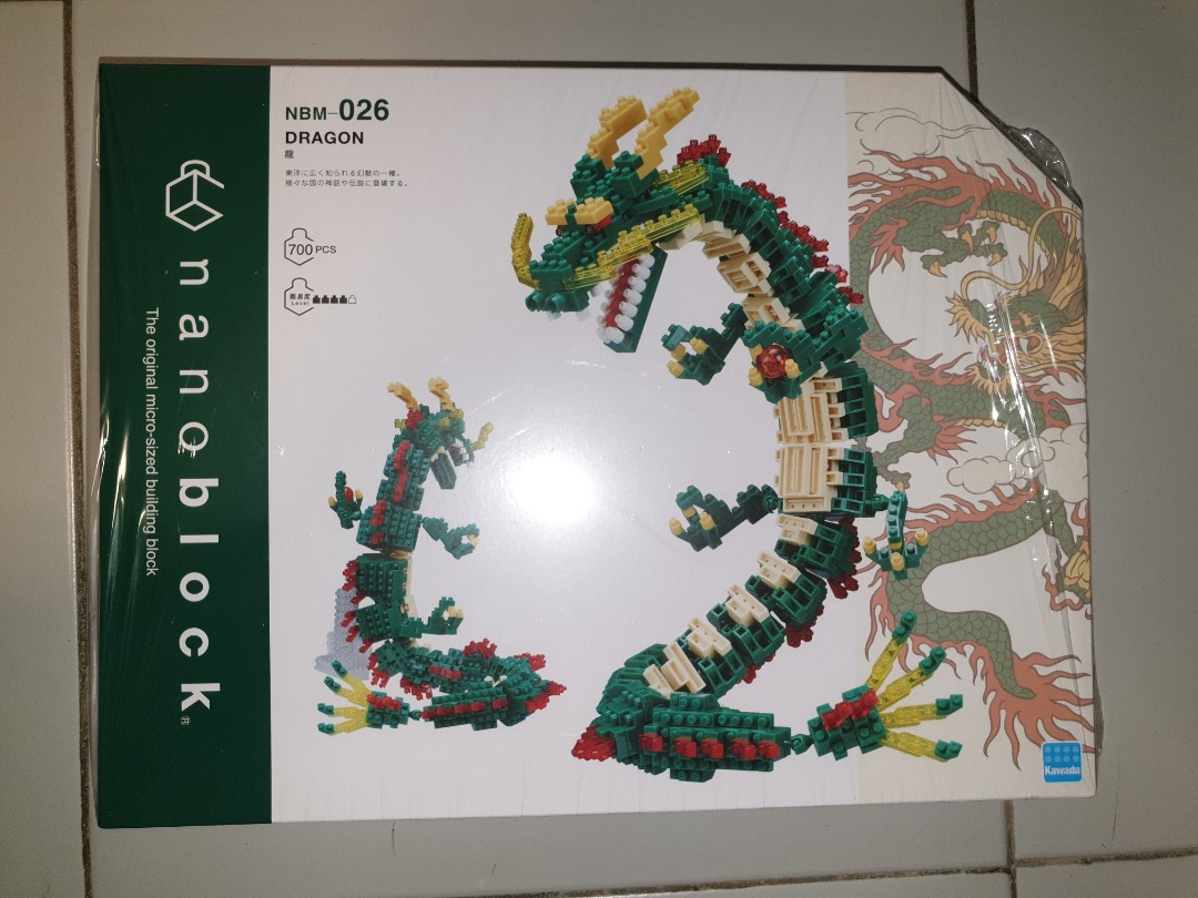 Nanoblock 026 dragon, Hobbies & Toys, Toys & Games on Carousell