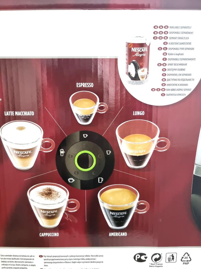 Nescafe Alegria Coffee Maker, TV & Home Appliances, Kitchen Appliances ...