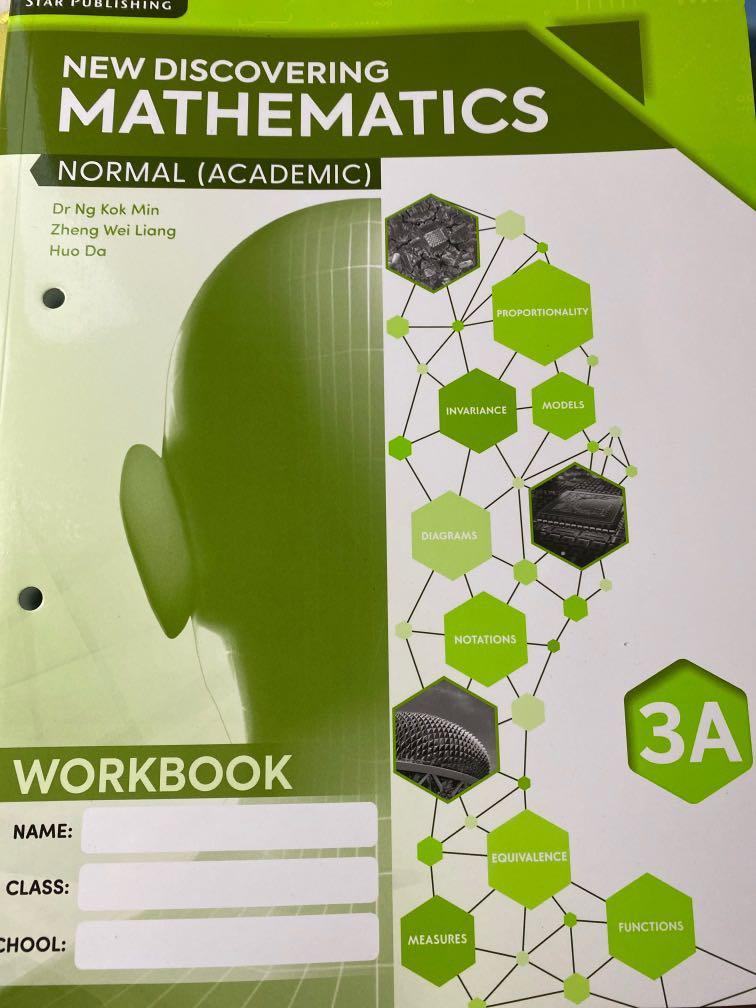 New discovering Mathematics workbook 3B Express and 3A NA, Hobbies ...