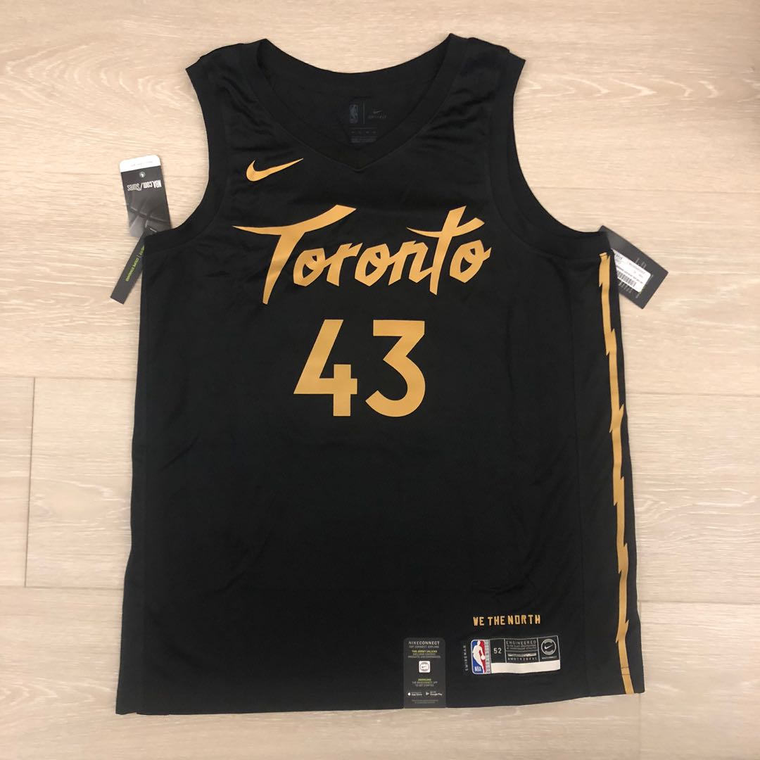 Nike Toronto Raptors Siakam Jersey pacers ( city / swingman ), 男裝, 運動服裝 ...