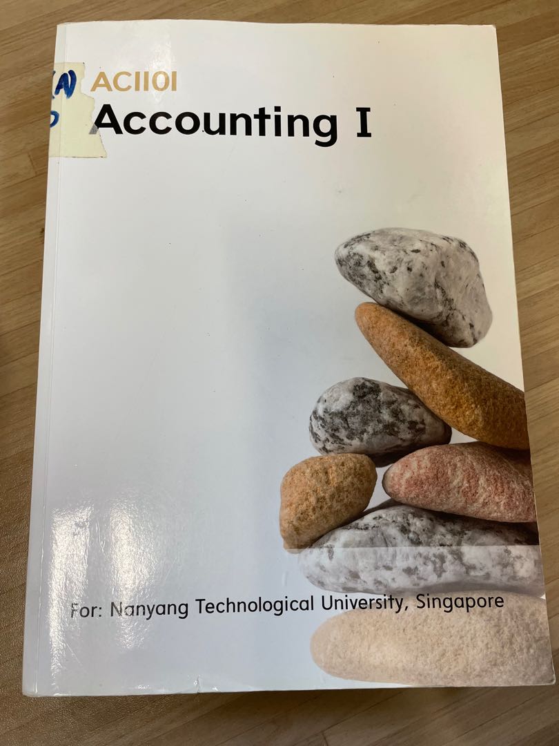 NTU AC1101 Accounting 1 Textbook, Hobbies & Toys, Books & Magazines ...
