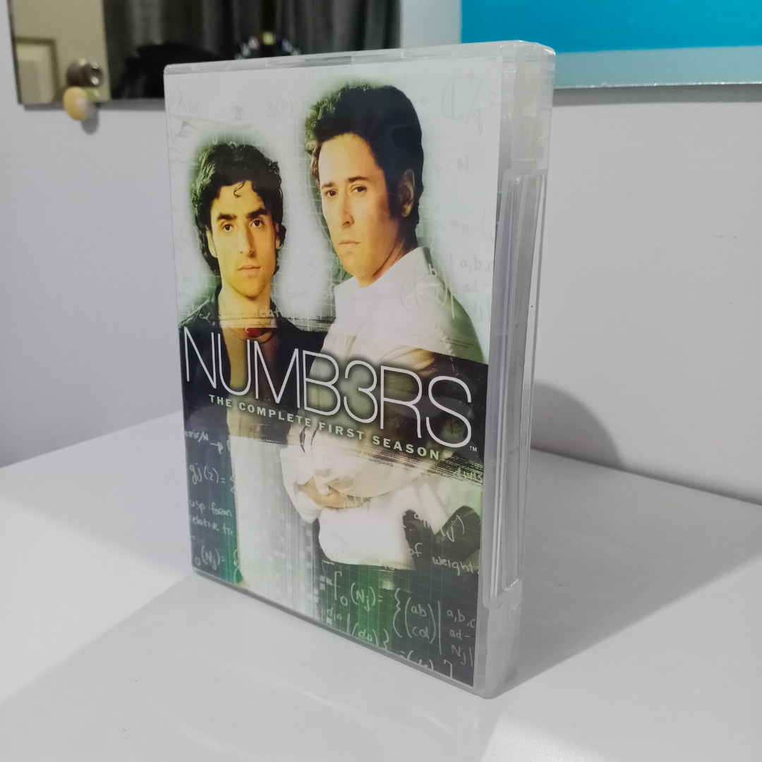 Numbers Complete First Season 3-Disc DVD, Hobbies & Toys, Music & Media ...