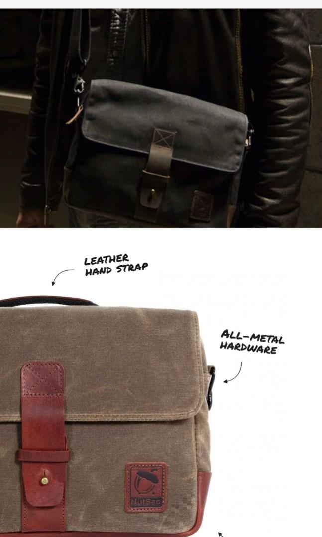 Nutsac Satchel 11, Men's Fashion, Bags, Sling Bags on Carousell
