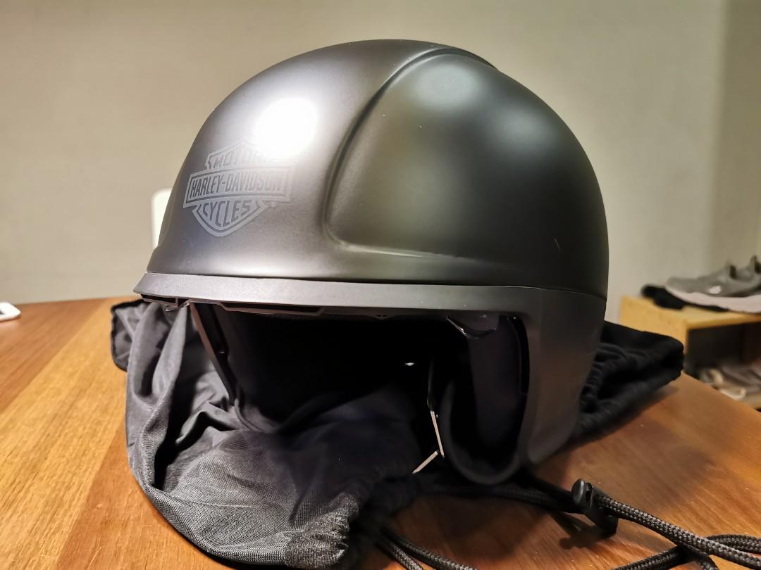 Original Harley Davidson open face helmet, Motorcycles, Motorcycle ...