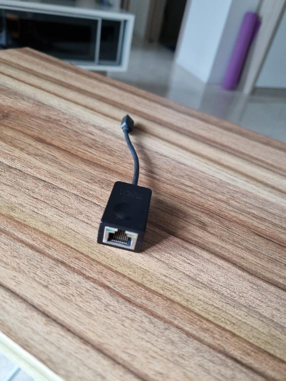 Original Lenovo ThinkPad Ethernet Extension Adapter Mini RJ45 ...