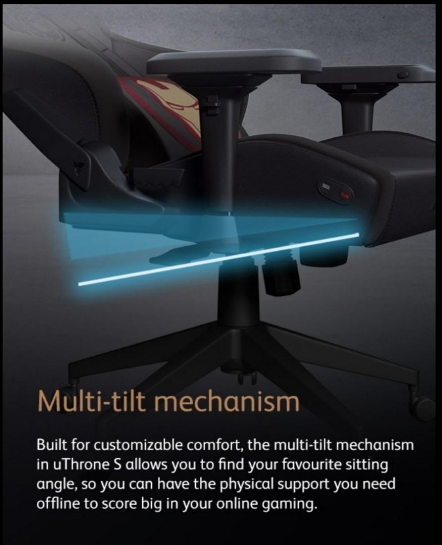 OSIM uThrone S Gaming Chair Marvel Edition (Spider Man), Furniture ...