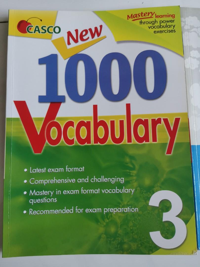 P3 vocabulary exercise book, Hobbies & Toys, Books & Magazines ...