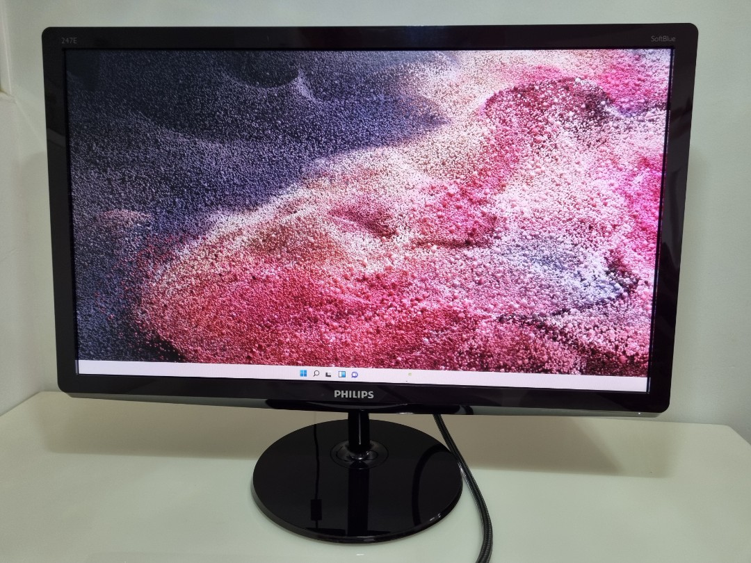 Philips 24" LED monitor 247E6, Computers & Tech, Parts & Accessories ...