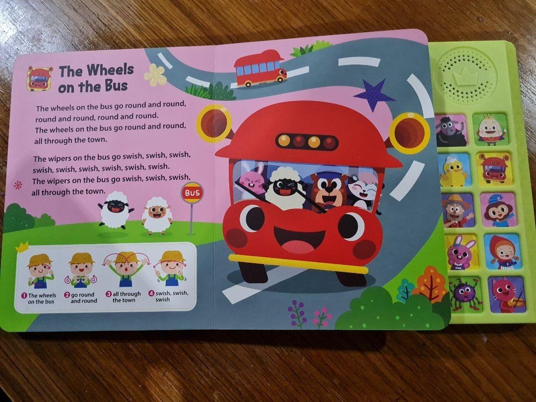 PinkFong Mother Goose Sound Book #FasterLorh, Hobbies & Toys, Books ...