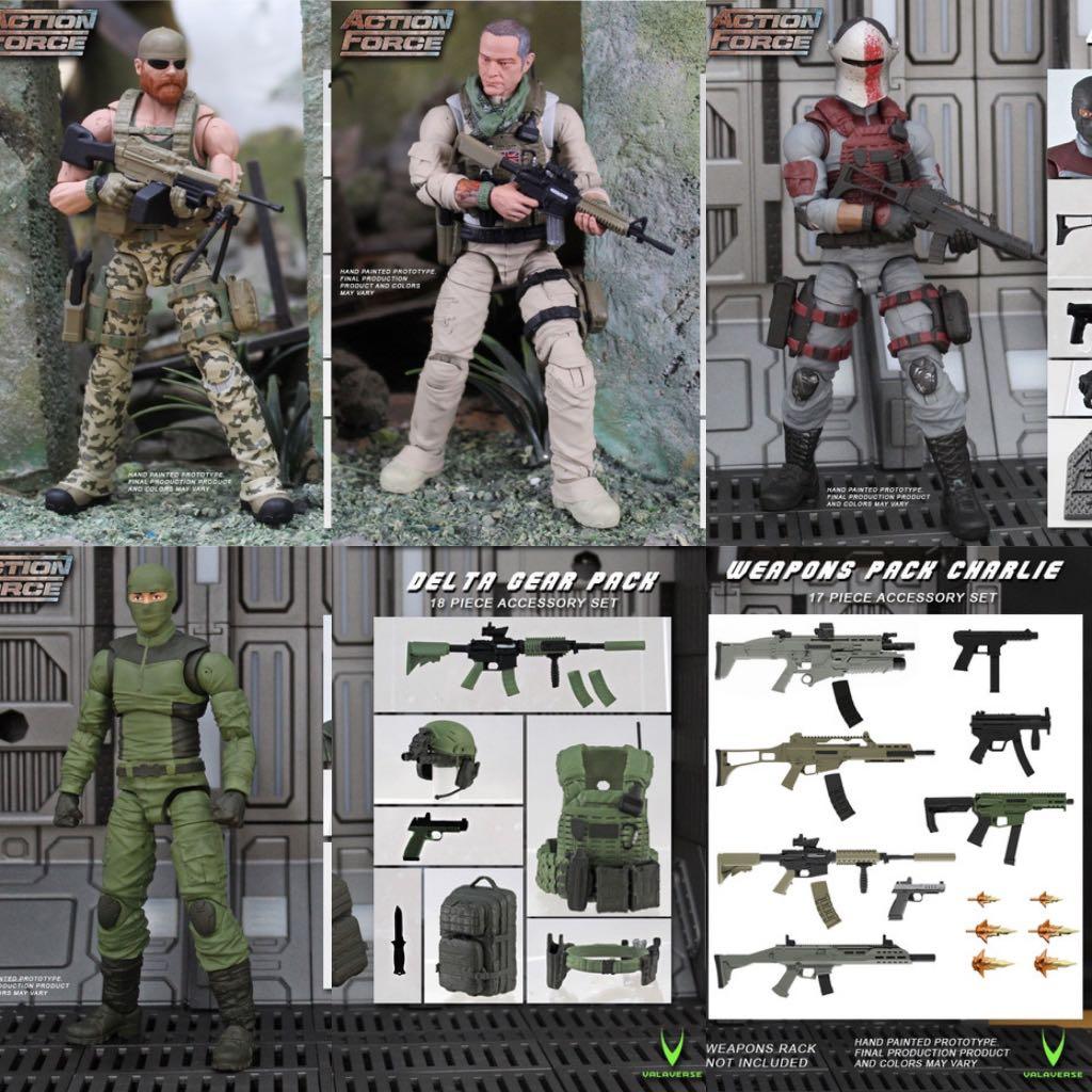 [PO-May] Valaverse 1/12 Action Force Wave 2B: Trigger, Garrison Calvary, Desert Rat, Delta ...