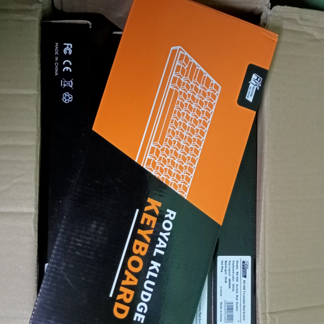 On Hand! RK100 RK84 RKG68 2021 Version RGB Hotswappable Tri Mode ...