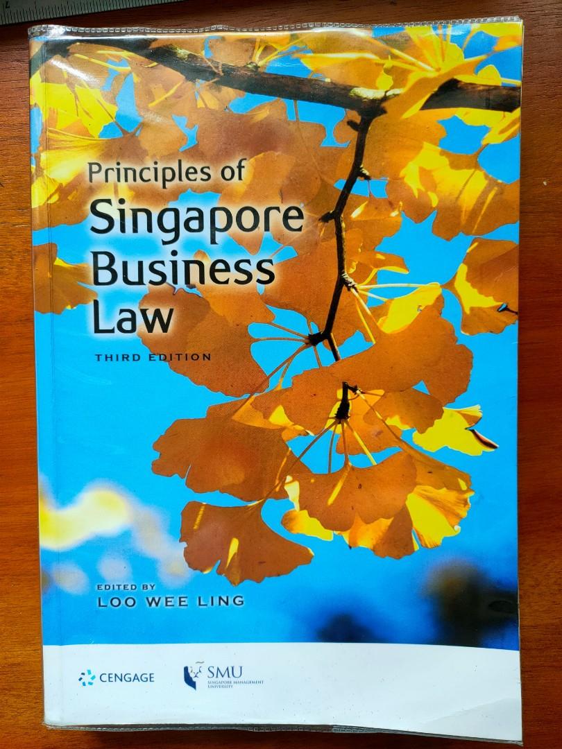 Principles of Singapore Business Law 3rd Edition, Hobbies & Toys, Books ...