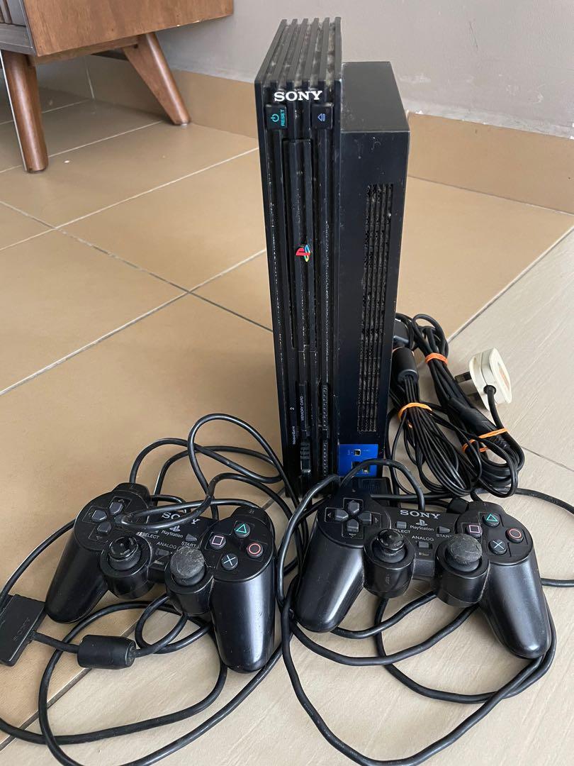 PS2 Fat Edition Full Set, Video Gaming, Video Game Consoles ...