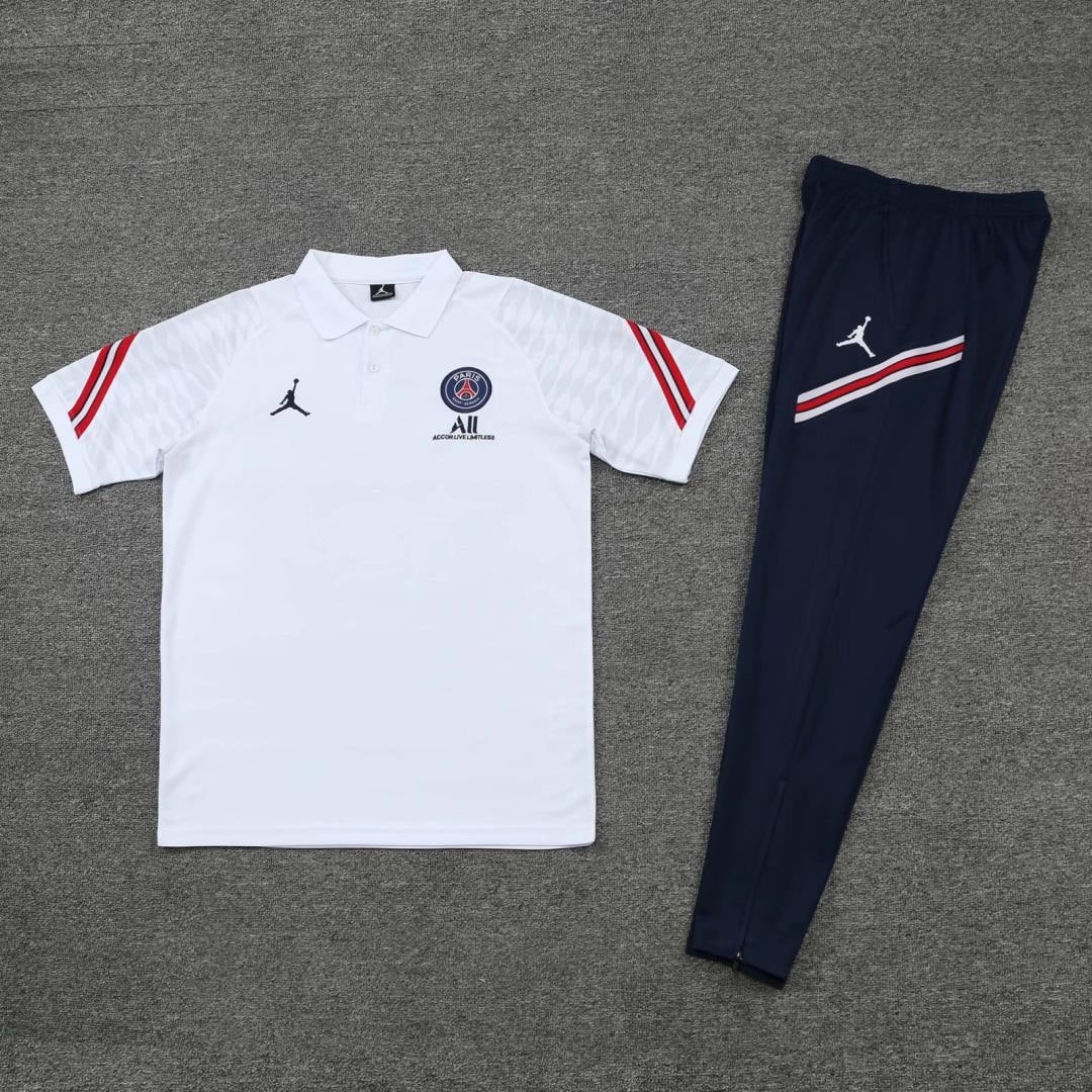 PSG POLO FULL SET, Men's Fashion, Activewear on Carousell