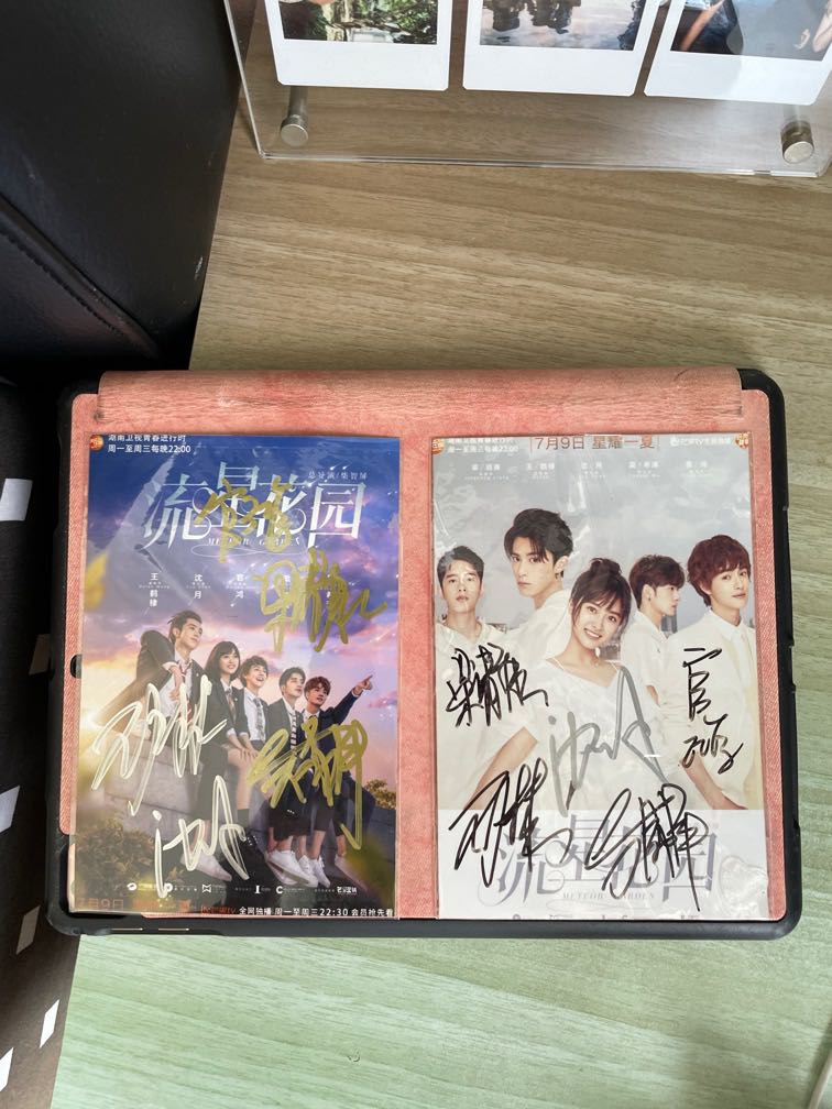 REAL SIGNED BY METEOR GARDEN CAST CHEAP AUTOGRAPH, Hobbies & Toys ...