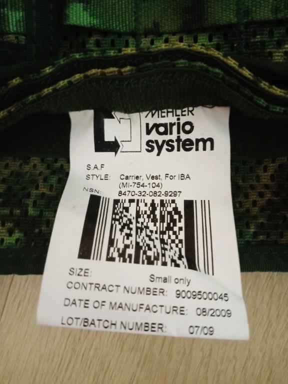 SAF Mehler Vario iLBV Size S, Men's Fashion, Coats, Jackets and ...