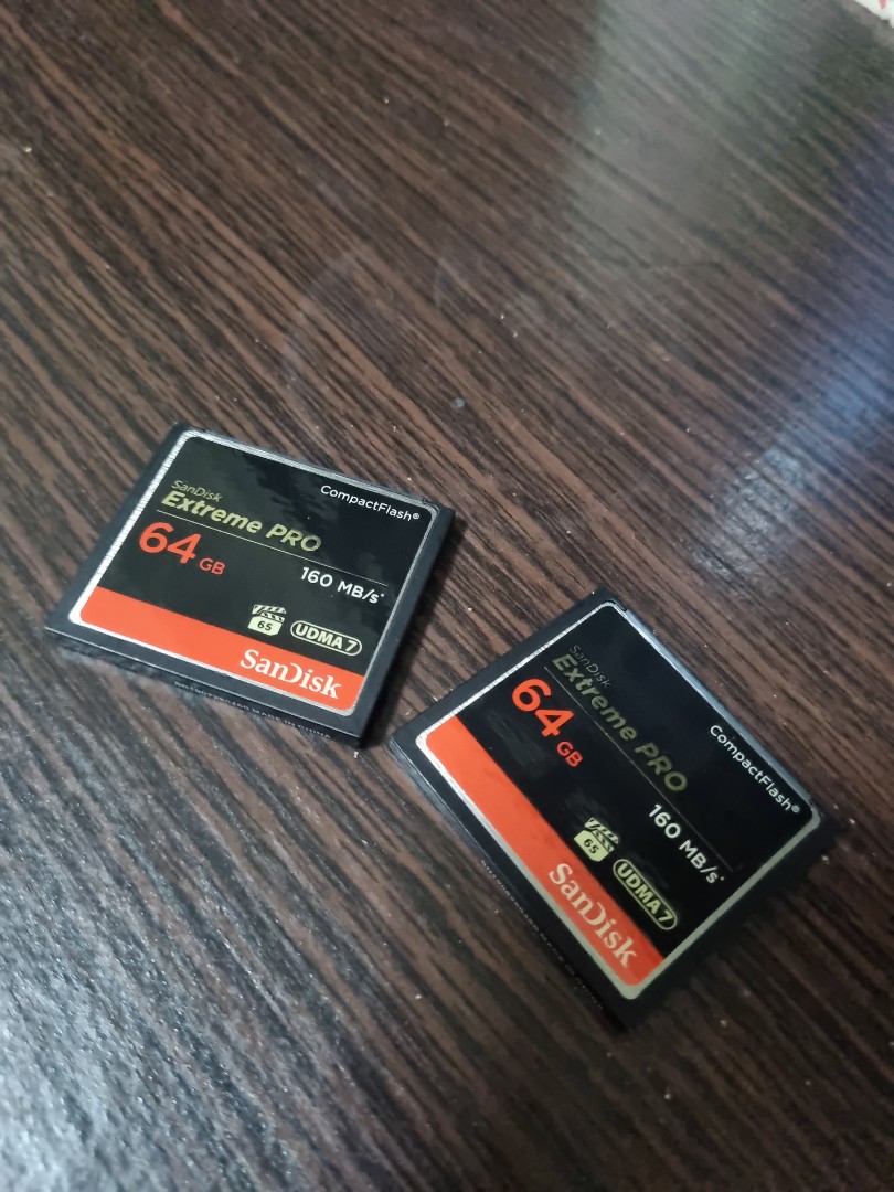 Sandisk CF Card Extreme Pro 64GB, Mobile Phones & Gadgets, Mobile ...