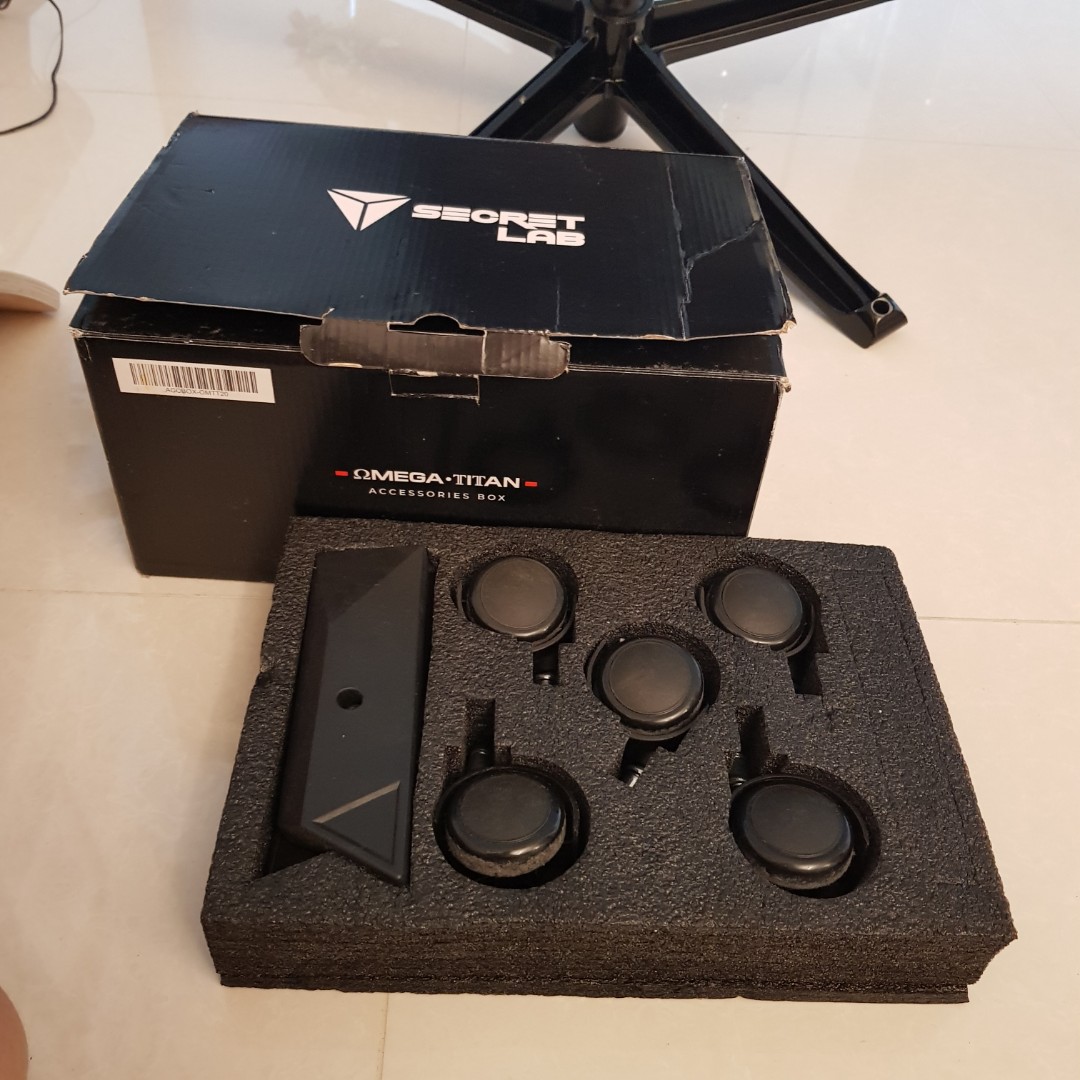 Secretlab Omega wheels, Furniture & Home Living, Furniture, Chairs on ...