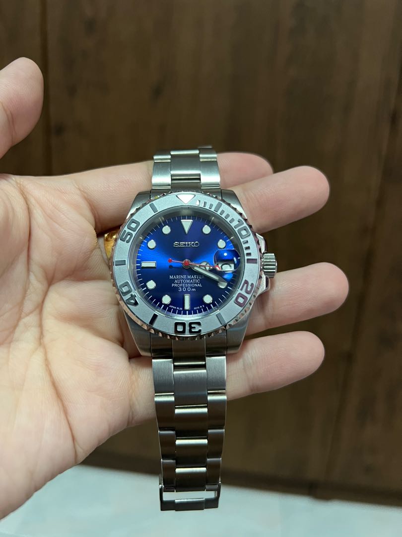 Seiko sub mod, Men's Fashion, Watches & Accessories, Watches on Carousell
