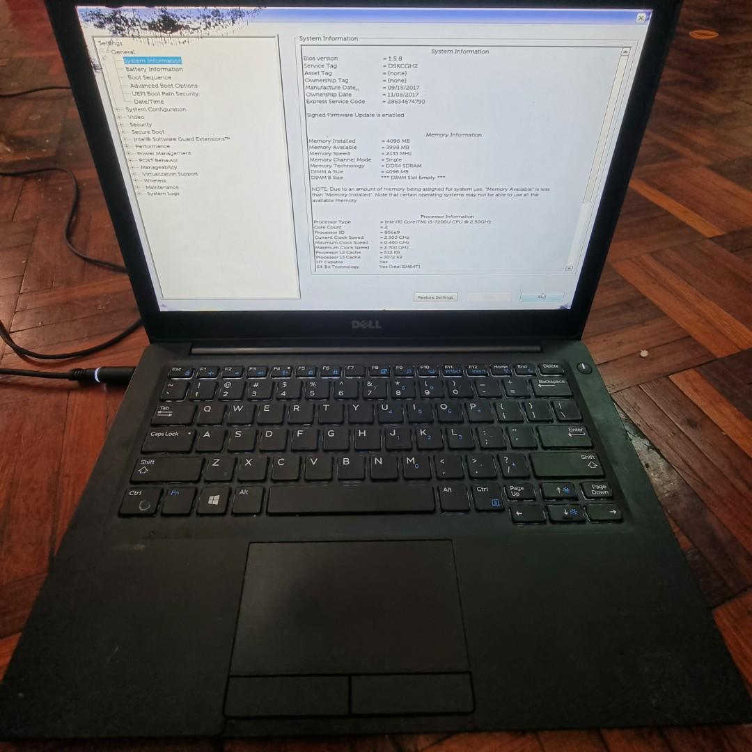Semi faulty dell lattitude 7280, Computers & Tech, Laptops & Notebooks ...