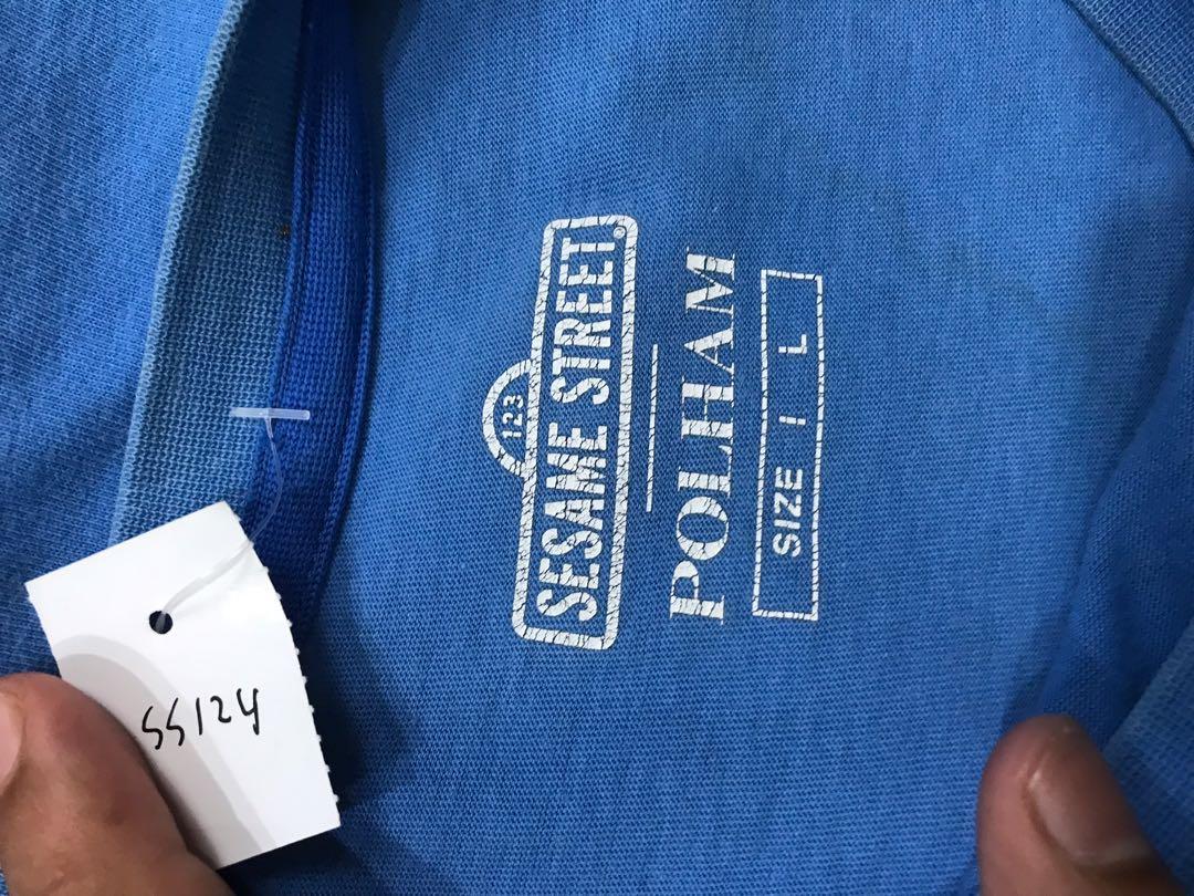 SESAME STREET X POLHAM TEE, Men's Fashion, Tops & Sets, Tshirts & Polo ...