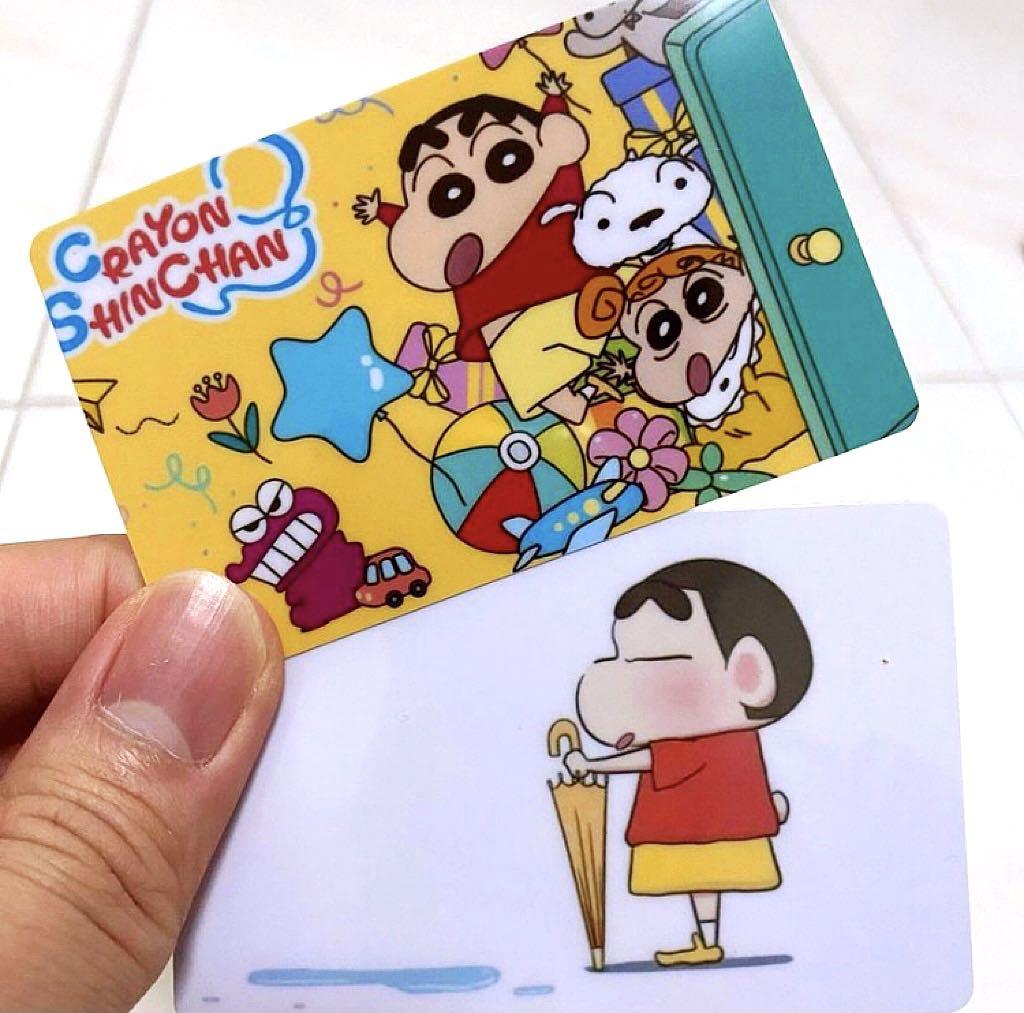 SHIN CHAN EZ-LINK CARD STICKERS/ CRAYONS SHIN-CHAN STICKERS CARD ...