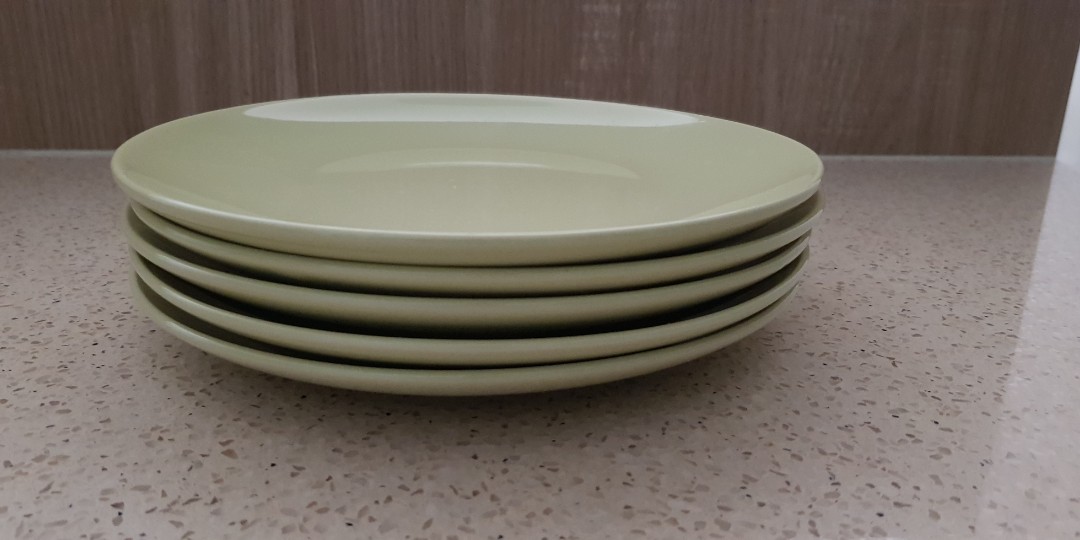 Side plates (set of 5), Furniture & Home Living, Kitchenware ...