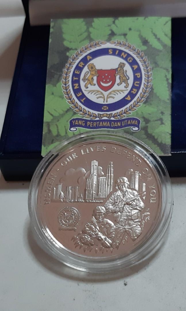 Singapore Mint - 25 years of Operationally Ready National Service ...