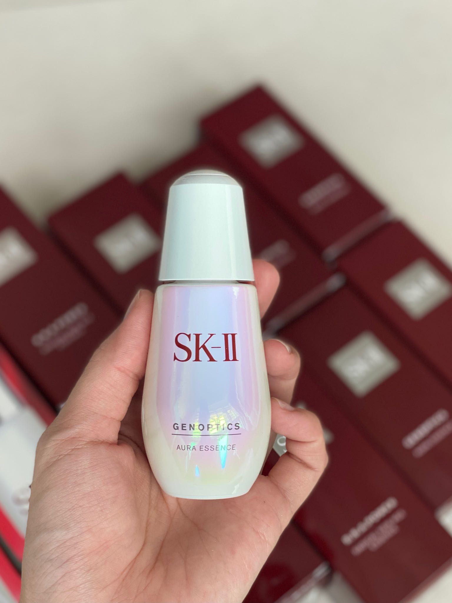 Sk2 Genoptics Aura Essence, Beauty & Personal Care, Face, Face Care on ...