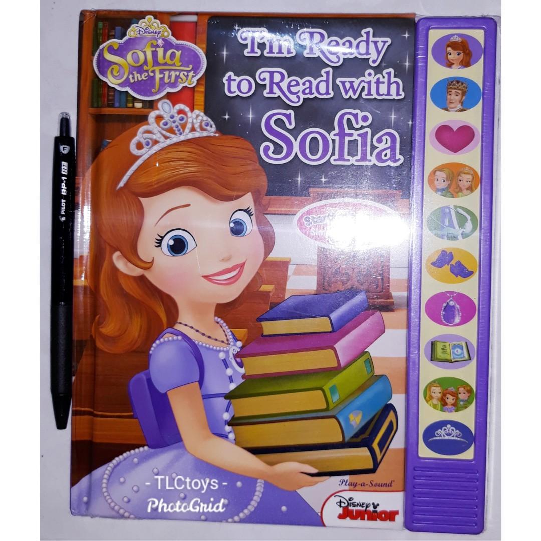 Sofia the First I'm Ready to Read with Sofia Sound Book, Hobbies & Toys ...