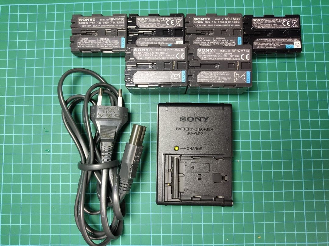 Sony Batteries and Charger, Photography, Photography Accessories ...