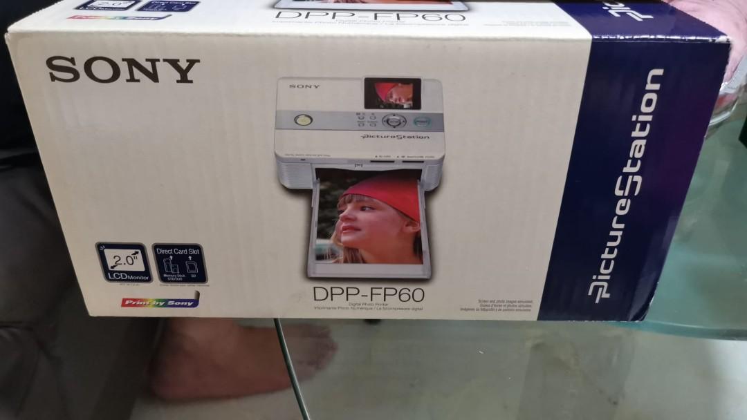 Sony digital photo printer DPP-FP60, Computers & Tech, Printers ...