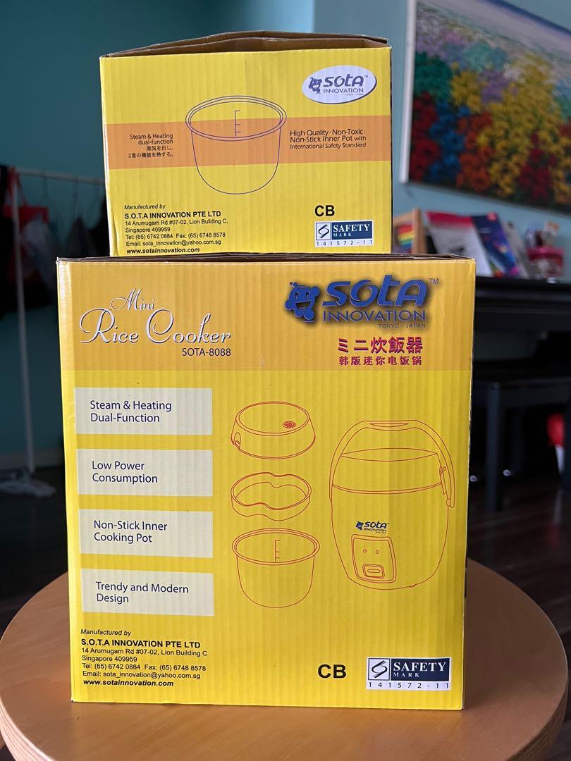 Sota Innovation - Mini Rice Cooker, Furniture & Home Living ...