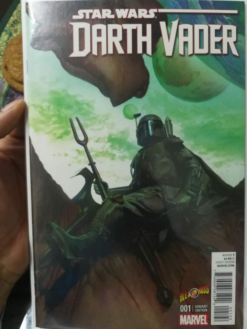 Star wars darth vader 1 Alex Ross Variant, Hobbies & Toys, Books ...